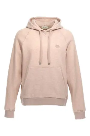 Etro Logo Embroidery Wool Hoodie