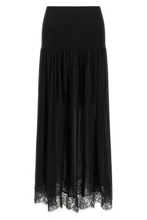Zimmermann Valiant Long Skirt - Black