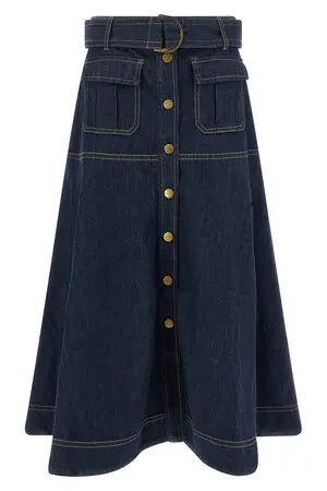 ZIMMERMANN Denim Skirt