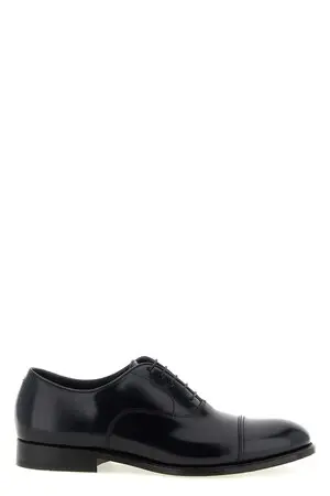 DOUCAL'S Oxford' Lace Up Shoes - Black