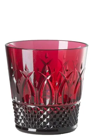 MARIO LUCA GIUSTI Italia' Water Glass 290 Ml - Red