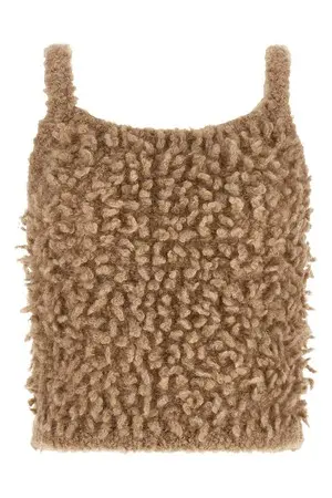 Peserico Bouclé Crop Top