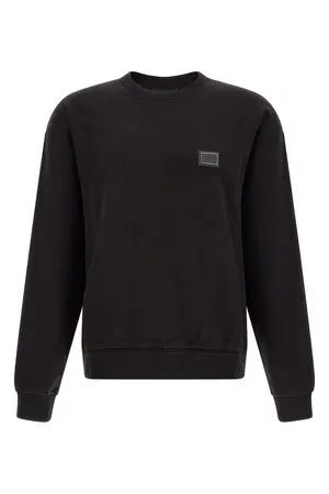 Dolce & Gabbana Logo Plaque Sweatshirt - Black