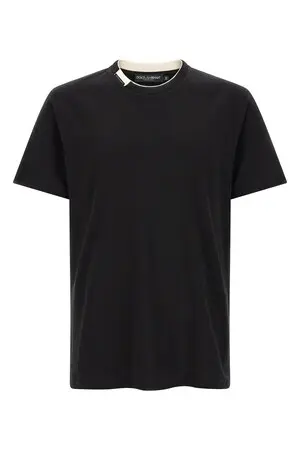 Dolce & Gabbana Double-layer Collar T-shirt