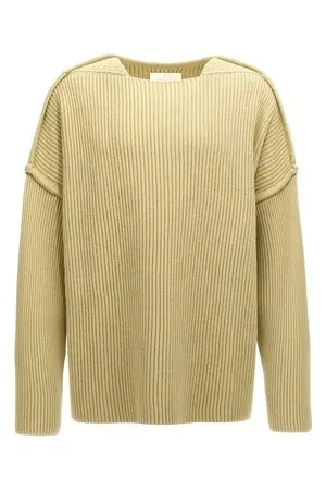 JIL SANDER Geometric Neckline Sweater