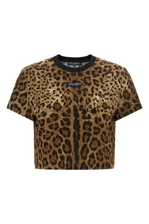 Dolce & Gabbana Leo Cropped T-shirt
