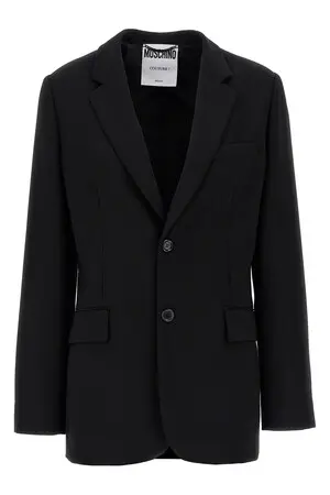 Moschino Single-breasted Martingale Blazer