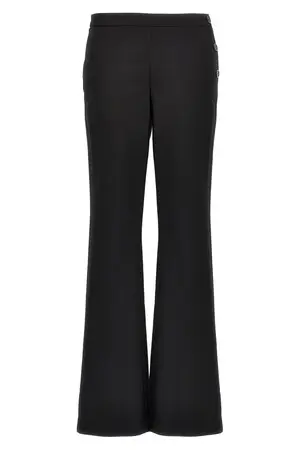 COURREGES Oblique Tailored Wool Blend Bootcut Pants