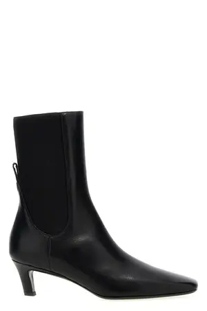 TOTEME Leather Boots - Black