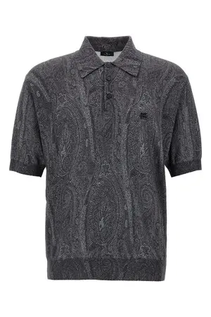 Etro Paisley' Polo Shirt