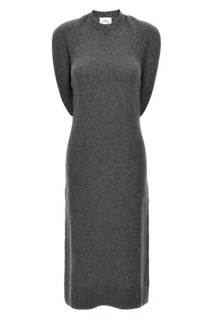 COURREGES Over The Shoulder Drapè Dress