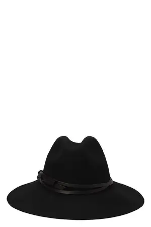 GOLDEN GOOSE Fedora Hat - Black