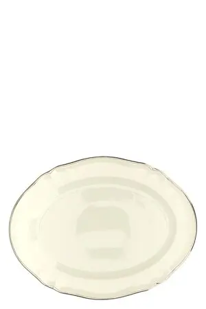 BITOSSI Parisienne' Oval Tray ⌀ 34 Cm - White