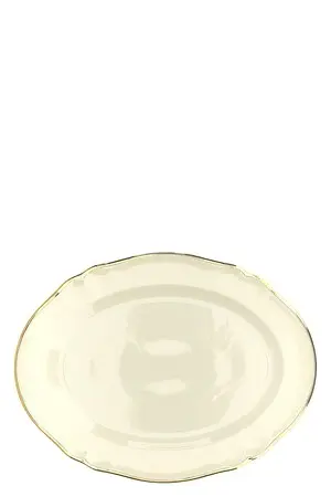 BITOSSI Parisienne' Oval Tray ⌀ 34 Cm - White