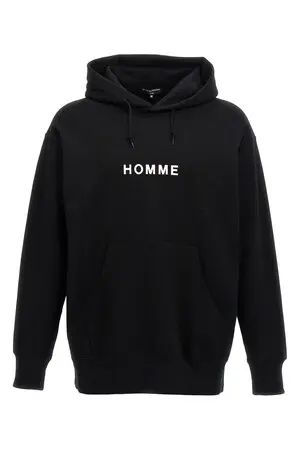 COMME DES GARҪONS HOMME Logo Print Hoodie