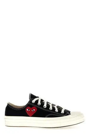 Play Comme Des Garcon X Converse Sneakers - Black