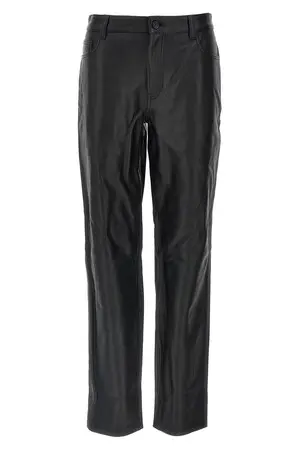 TOTEME Leather Trousers