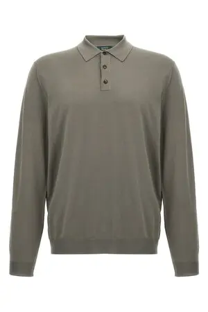 ZANONE Wool Polo Shirt