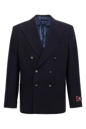 Etro Decorative Basting' Blazer