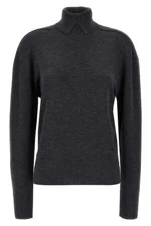 Burberry High Neck Wool Sweater