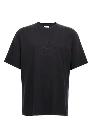 Burberry Logo Embroidery T-shirt