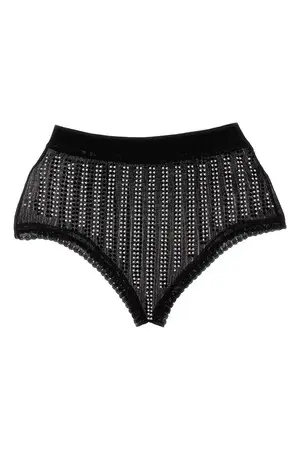 Rabanne Studded Briefs - Black