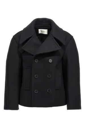 Saint Laurent Oversized Caban Coat