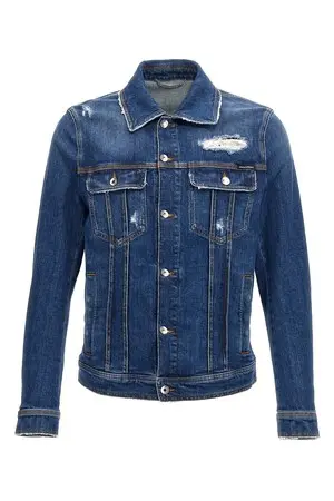 Dolce & Gabbana Distressed Denim Jacket