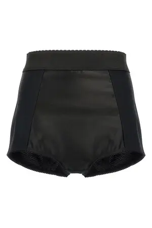 Dolce & Gabbana Satin Culottes - Black