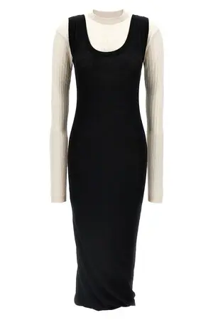 Marni Multi-layered Wool Dress