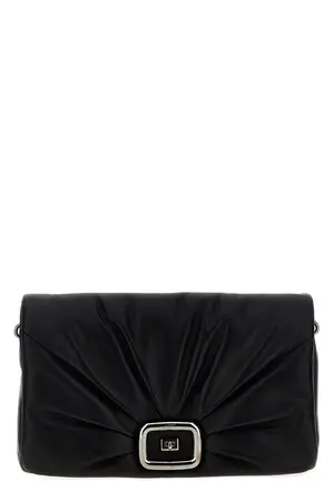ROGER VIVIER Viv' Choc Large' Shoulder Bag - Black