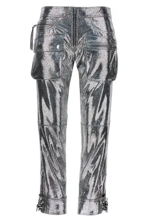 Isabel Marant Étoile Crinkle Leather Trousers