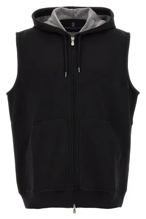 Brunello Cucinelli Hooded Waistcoat