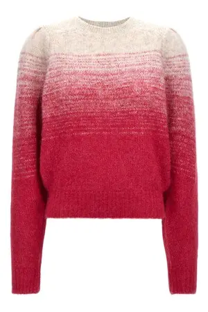 MARANT ETOILE Peytona Alpaca Blend Sweater - Fuchsia