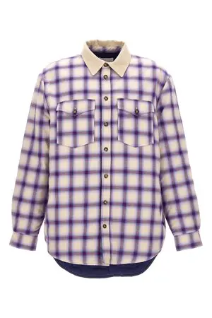 MARANT Steeve Checked Cotton Jacket