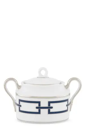 GINORI 1735 Impero Catene' Sugar Bowl Ø 8cm - Blue
