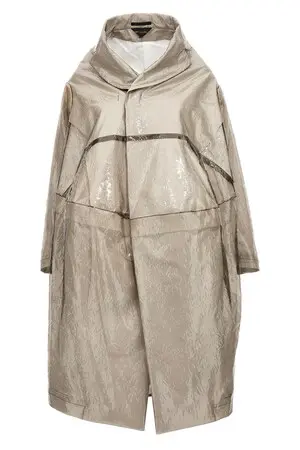 Comme Des Garçons Oversize Texture Trench Coat