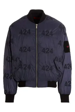 424 Reversible Logo Bomber Jacket - Multi