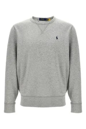 Polo Ralph Lauren Cotton Blend Logo Sweatshirt - Gray