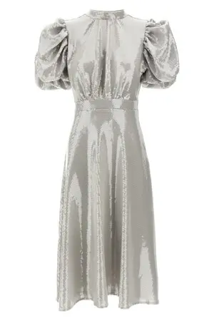 ROTATE BY BIRGER CHRISTENSEN Sequin Midi Dress
