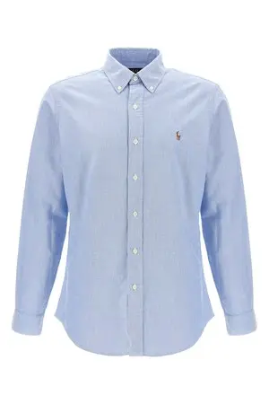 Polo Ralph Lauren Oxford' Shirt - Light Blue