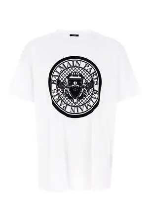 Balmain Velvet Logo T-shirt