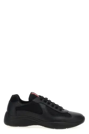 Prada America's Cup Sneakers - Black