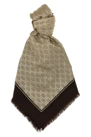 Gucci Gg Lamé Scarf - Multi