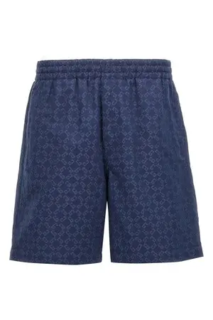 Givenchy Monogram' Bermuda Shorts - Blue