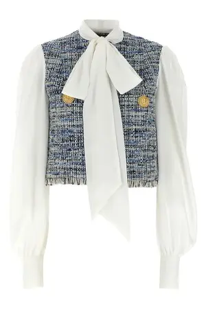 Balmain Tweed Shirt - Multi