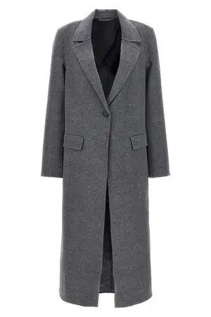 TOTEME Classic Doublé Coat - Gray