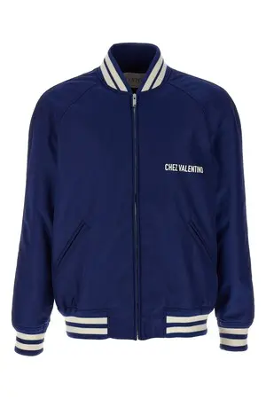 Valentino Garavani Chez Bomber Jacket - Blue