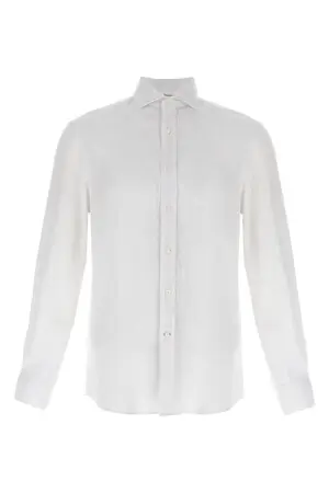 Brunello Cucinelli Linen Shirt - White