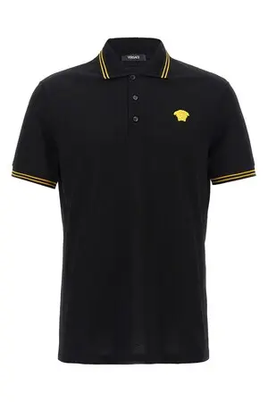 Versace Jeans Couture Logo Polos For Men